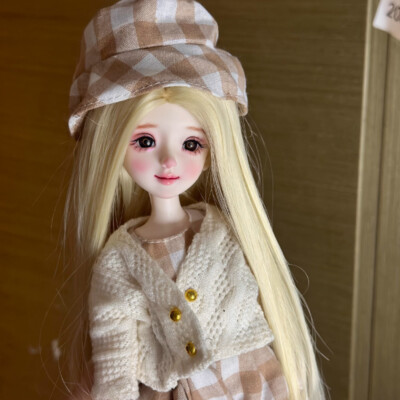 BJD Doll 1/6 Lovely Girl MJD Doll Ball Joints Face Makeup+Eyes Full Set ...