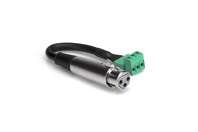 Hosa PHX106F-BULK 6 XLRF to 3-pin Phoenix Male Adapter Cable | eBay