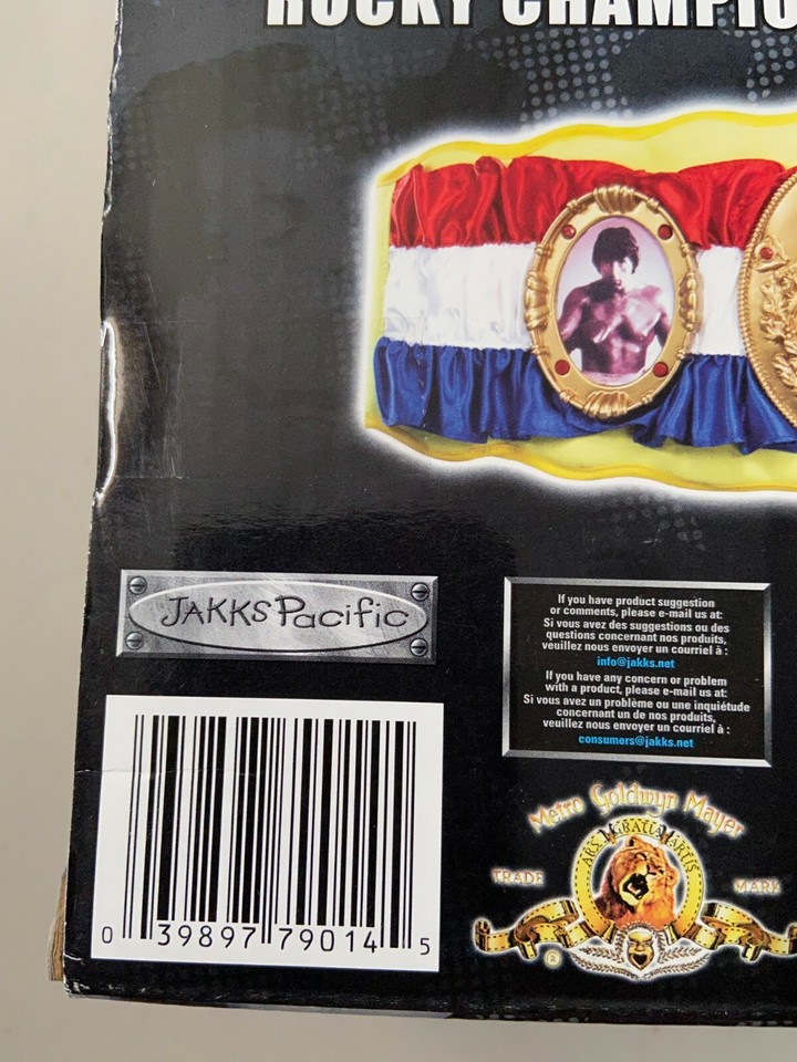 Rocky III Style Title Fight Boxing Ring MIB for Action Figures Balboa ...