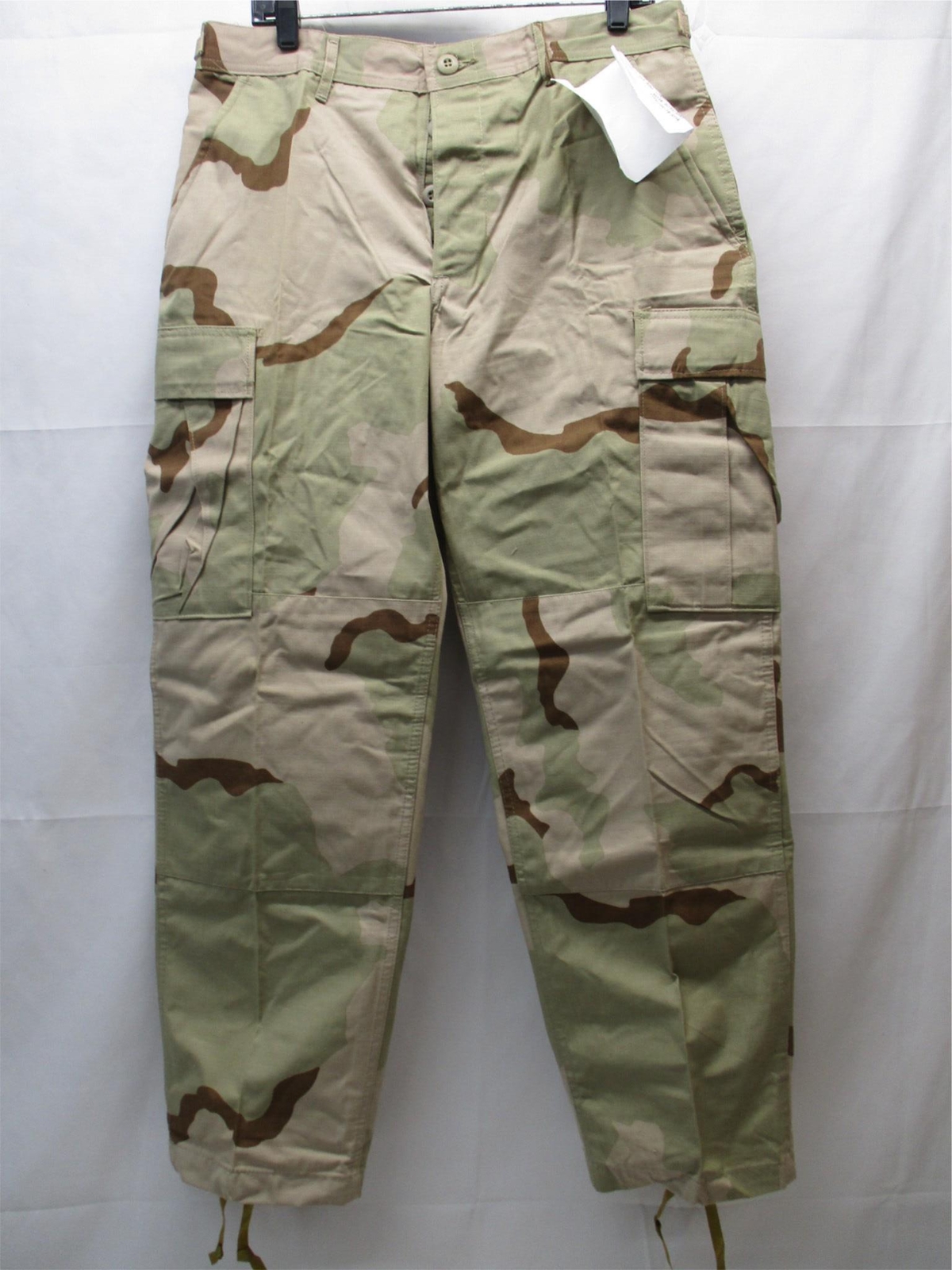 USGI MILITARY DESERT CAMOUFLAGE CARGO PANTS DCU ARMY CAMO SMALL/X-LONG ...