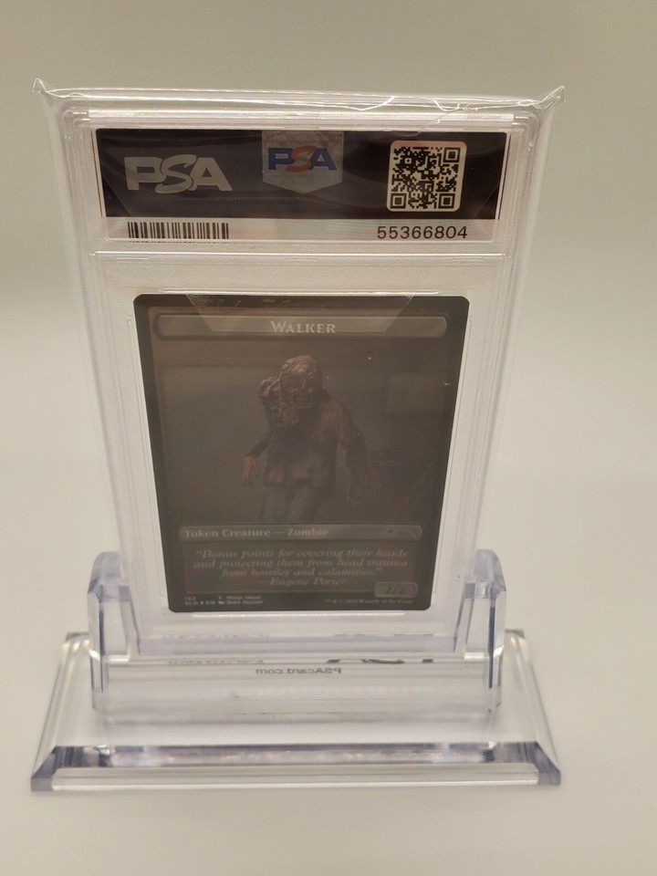 MTG Walker (Metal Head) Token Walker (Winslow) Token - FOIL PSA 9 MINT ...