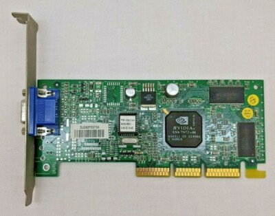 Nvidia Riva TNT2 64 AGP Video Card w/Vga Output Tested & Vintage | eBay