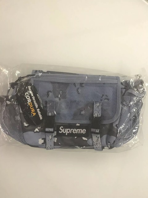 Supreme Blue Camo Waist Bag | semashow.com