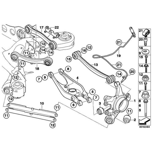 2x Original BMW 33326764292 - Exzenterschraube M12X1,5X125 1er 3er | eBay