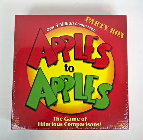 APPLES TO APPLES Party Box Board Game by Mattel SEALED 27084645194| eBay