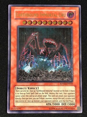 YUGIOH EARTHBOUND IMMORTAL URU SOVR-EN025 ULTIMATE NM | eBay