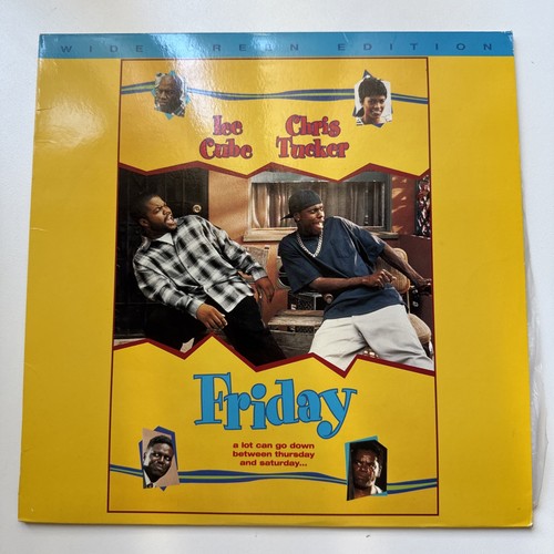 Friday Laser Disc Laserdisc LD - Chris Tucker Ice Cube LD3019L1 Rare ...