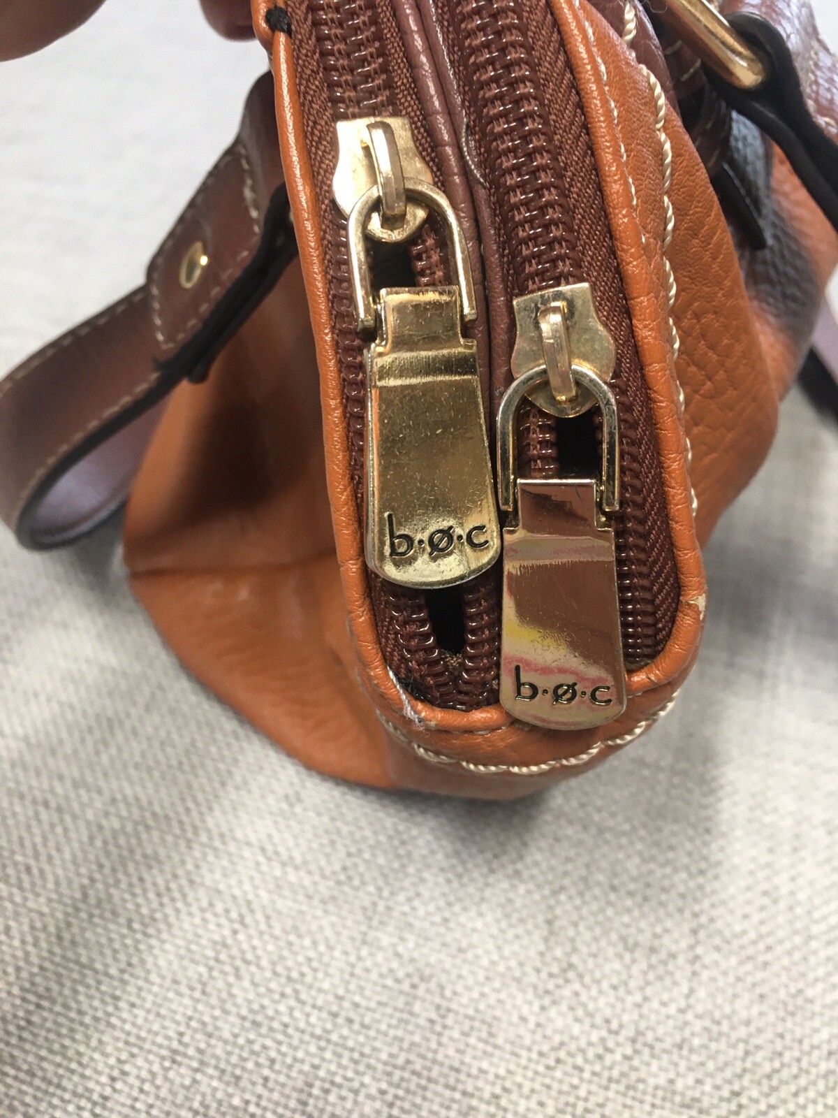 BOC Born Concept Womens Shoulder Bag Purse Tote - Loredo Saddle Brown ...