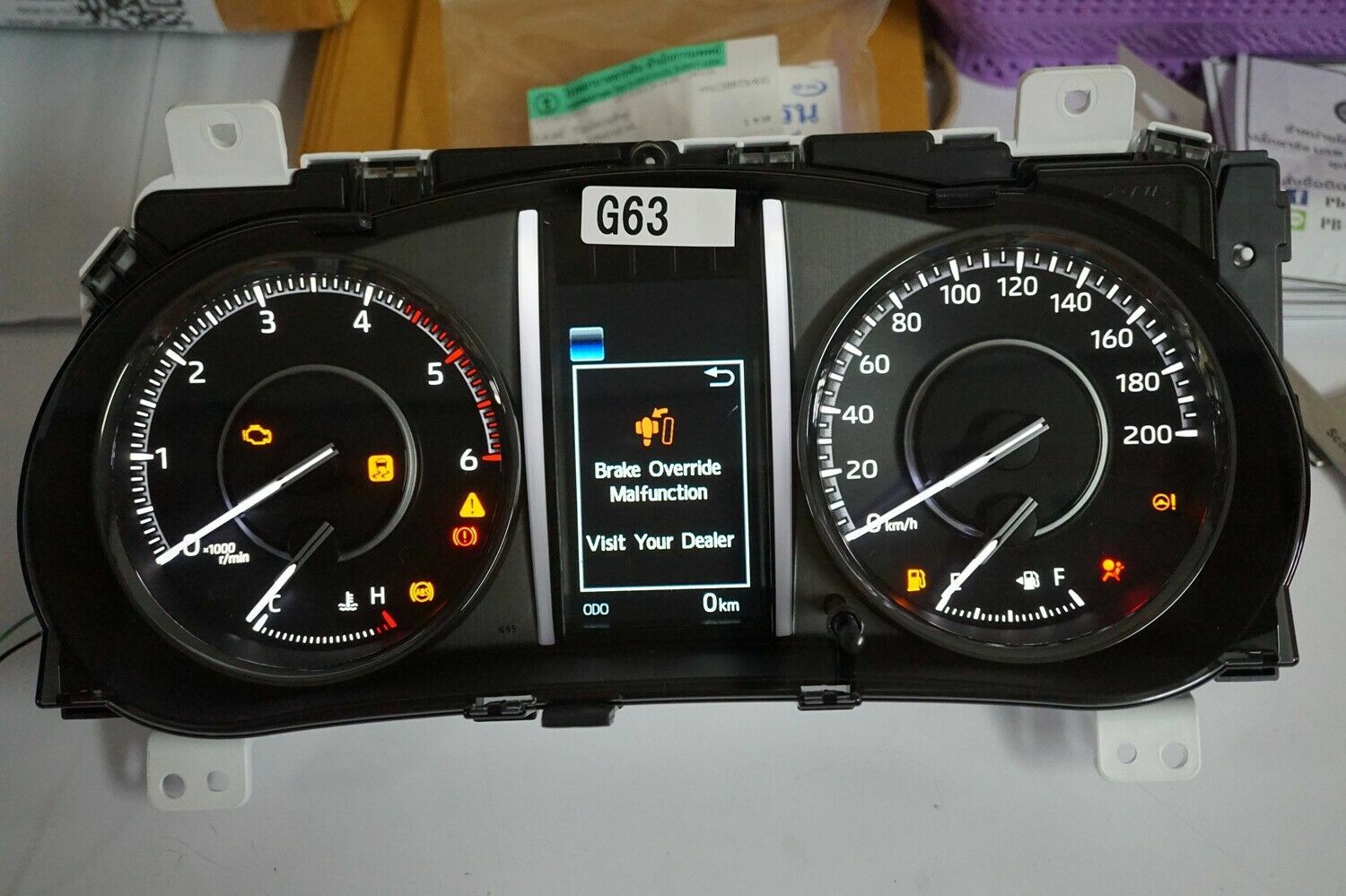 SPEED METER GAUGES FOR A/T 83800-FG630-A GENUINE TOYOTA FORTUNER ...