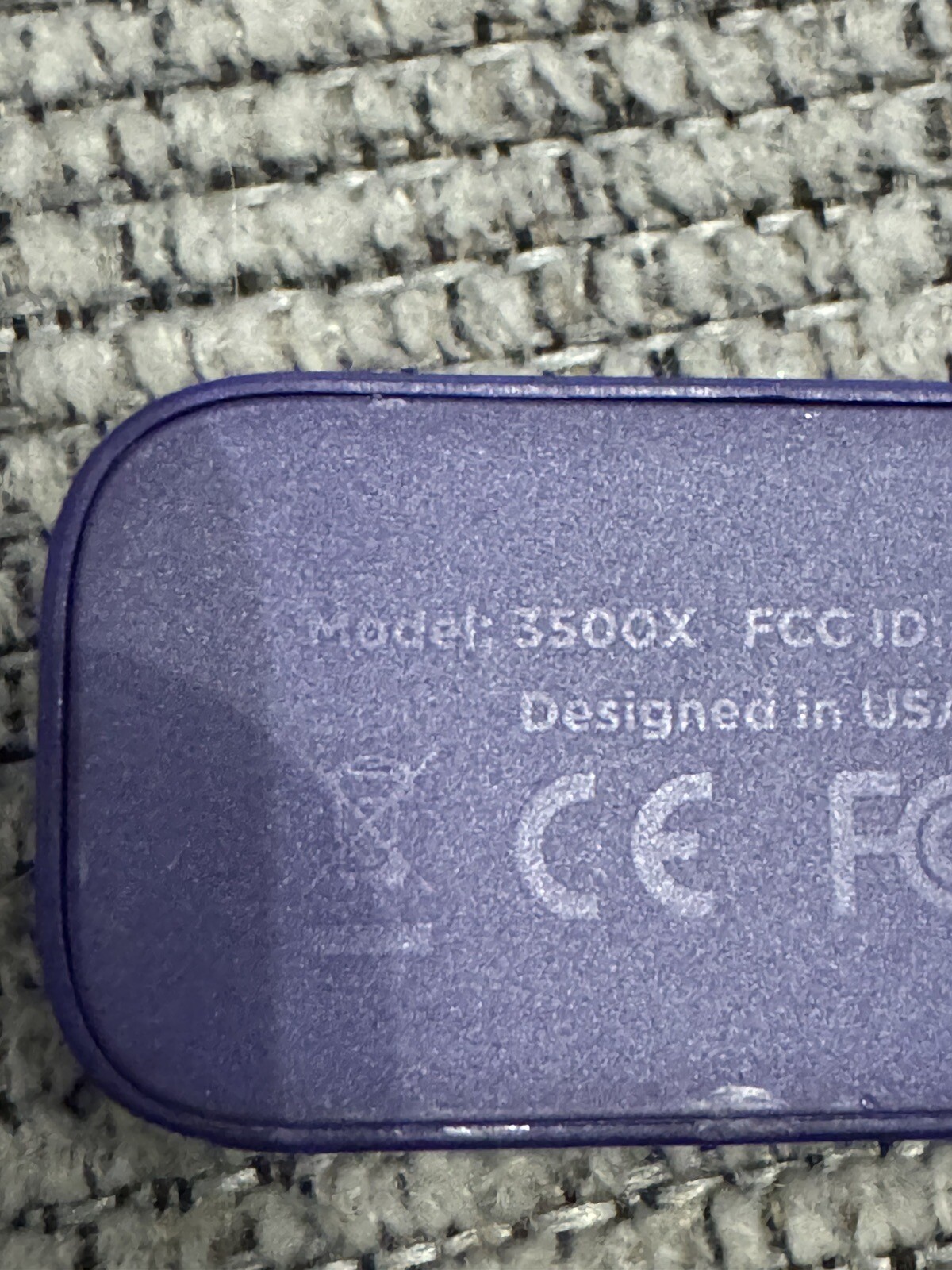 Roku 3500X Black Purple 2nd Generation HDMI M-Go Edition Streaming ...