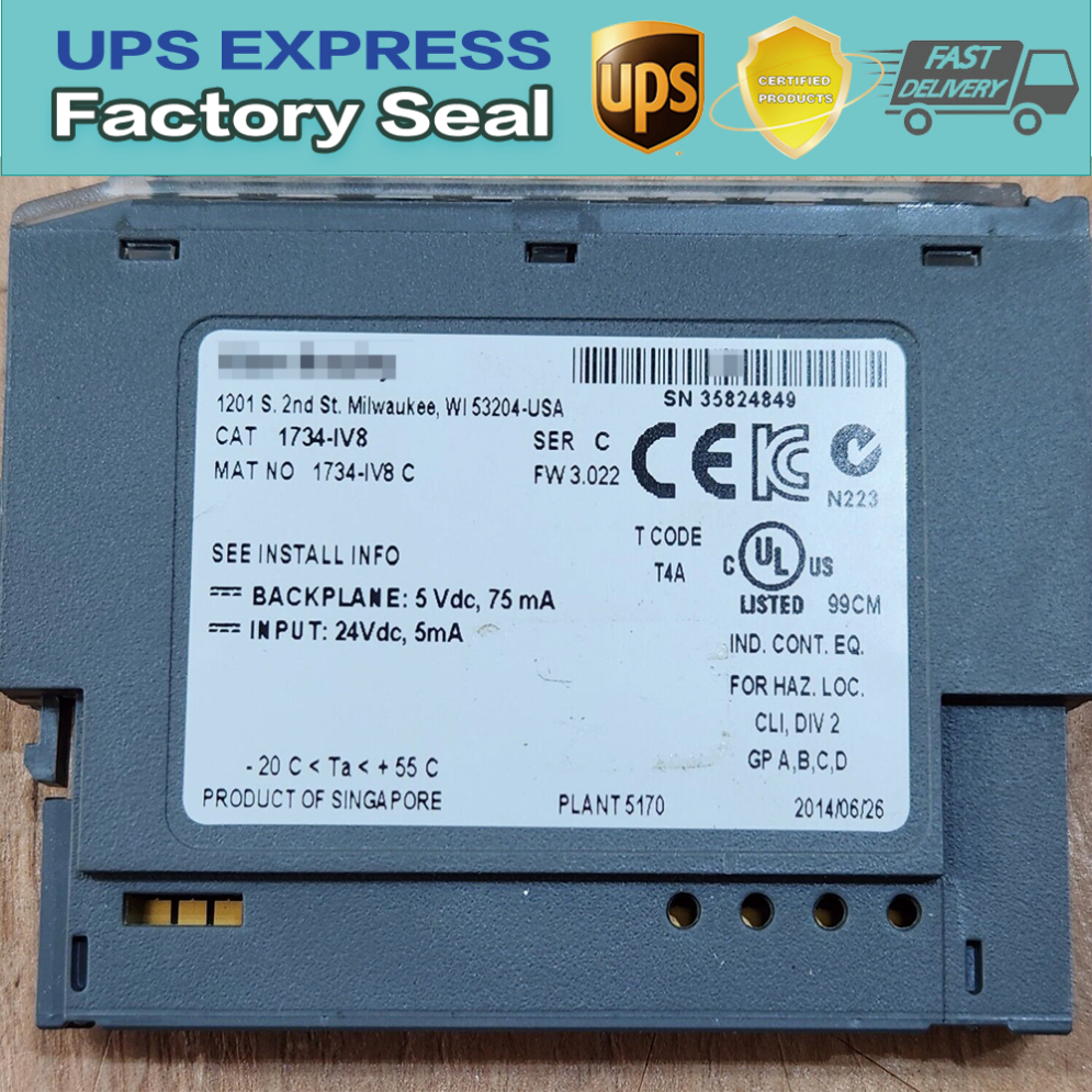 1734-IV8 AB POINT I/O 8 Point Digital Input Module Brand New Fast | eBay