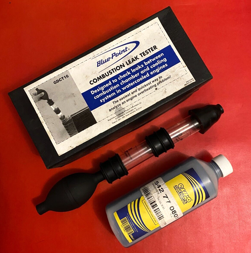 Blue-Point by Snap On Tools Engine Combustion Leak Tester Kit Set ...