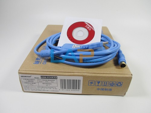 1Pcs New PLC programming cable USB-FC4A / 5A data cable | eBay
