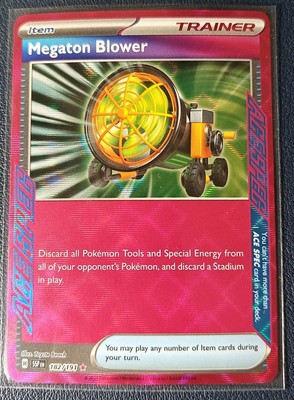 Megaton Blower 182/191- Holo Rare- Surging Sparks- Pokemon TCG- NM | eBay