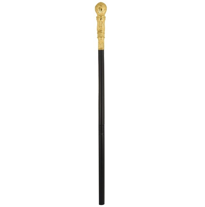 Showman Cane 1970s 70s Fancy Dress Pimp Stick Dance Cane Silver or Gold ...