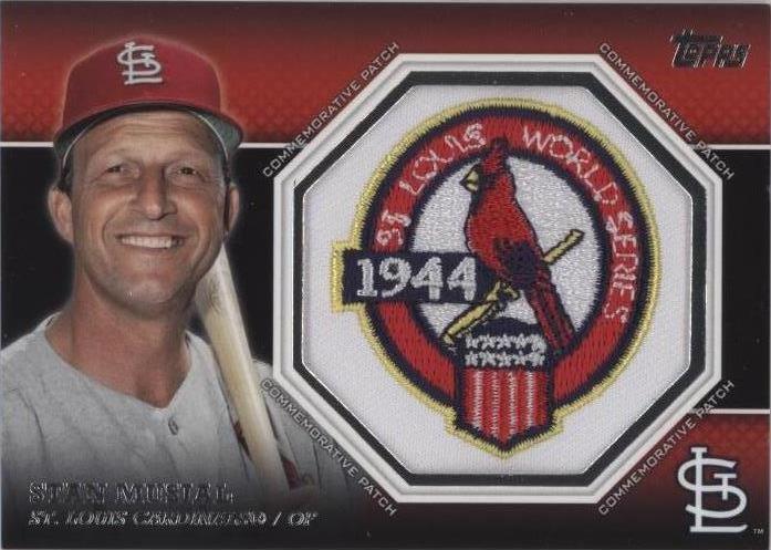 2013 Topps - Manufactured Commemorative Patch Stan Musial #CP-50 for ...