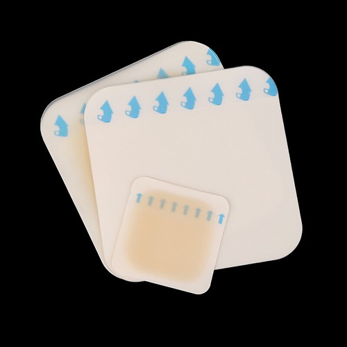 1Pc Hydrocolloid Wound Dressing Fast Healing Thin Soft Self Adhesive ...