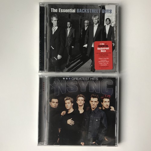 *NSYNC Greatest Hits, The Essential Backstreet Boys, 2 CD Lot, Factory ...