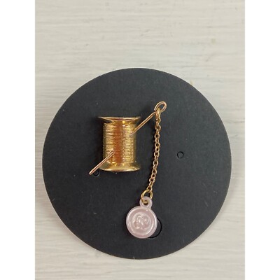 Vintage Avon Spool of Thread and Needle Pin | eBay