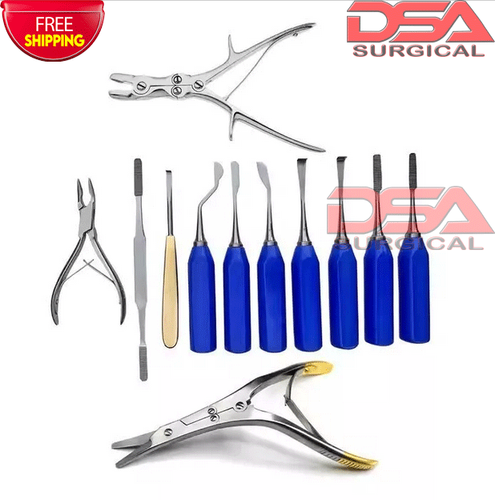 Rhinoplasty Preservation Instruments Set Of 15 Pcs- Professional Nasal ...