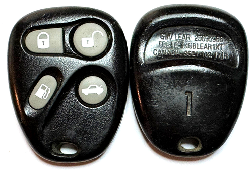 SEVILLE DEVILLE ELDORADO keyless remote #1 car TRANSMITTER 25695966 ...