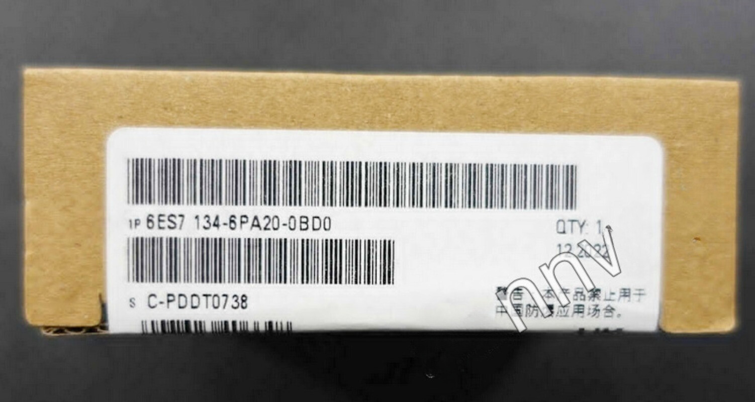 New in box Siemens 6ES7134-6PA20-0BD0 6ES7 134-6PA20-0BD0 input module ...