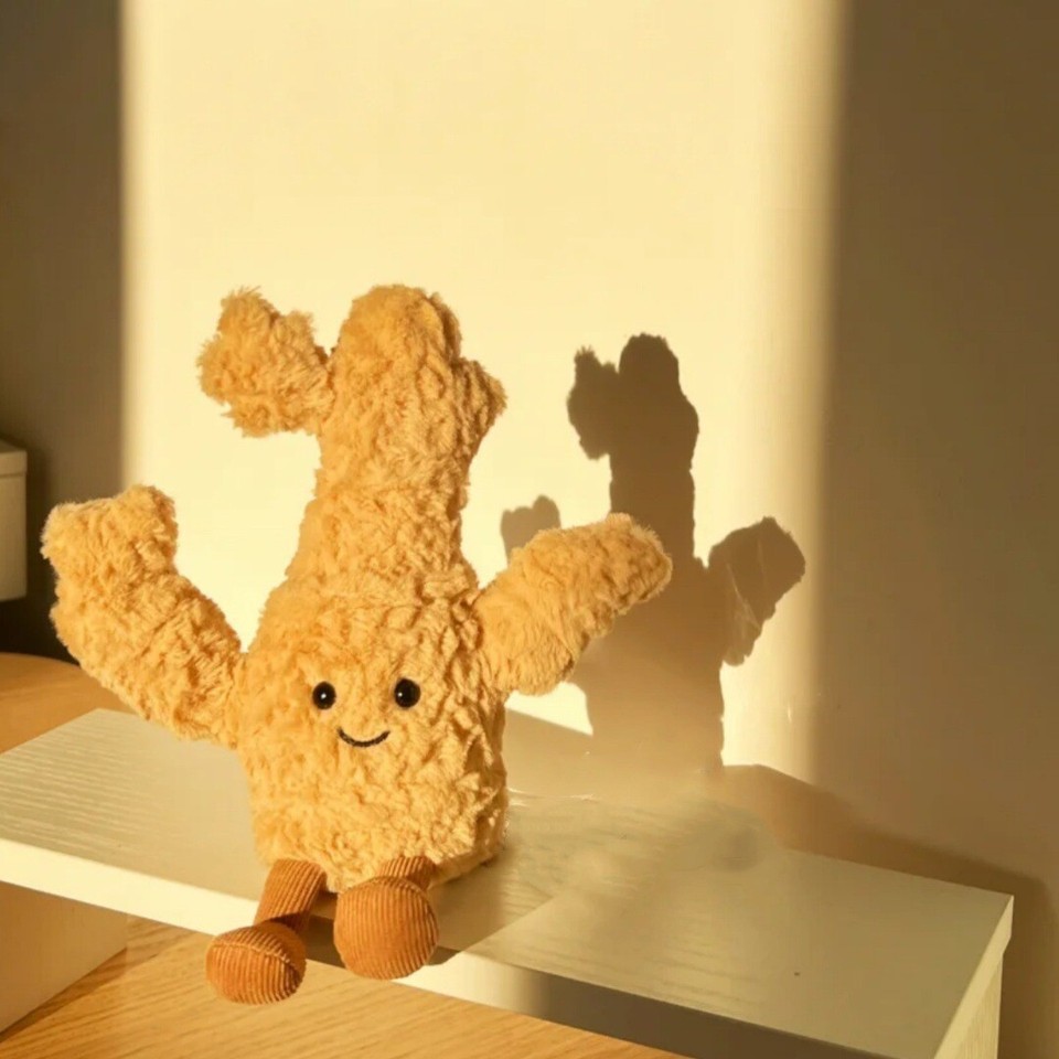 Jellycat AMUSEABLE GINGER Soft Plush Toy CUTE Stuffed Spicy Fun Food | eBay