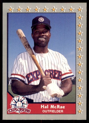 1990 Pacific Senior League Hal McRae Baseball Cards #133 | eBay