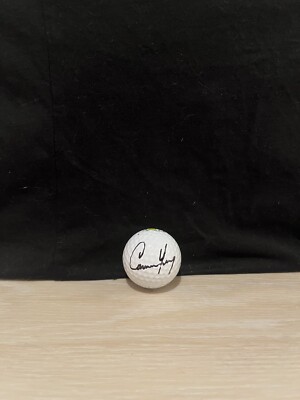 Cameron Young SIGNED AUTOGRAPHED MASTERS LOGO GOLF BALL | eBay
