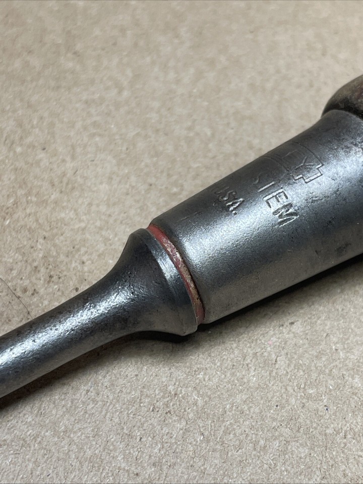 Vintage Stanley Bell System Flathead Wood Handle Screwdriver | eBay