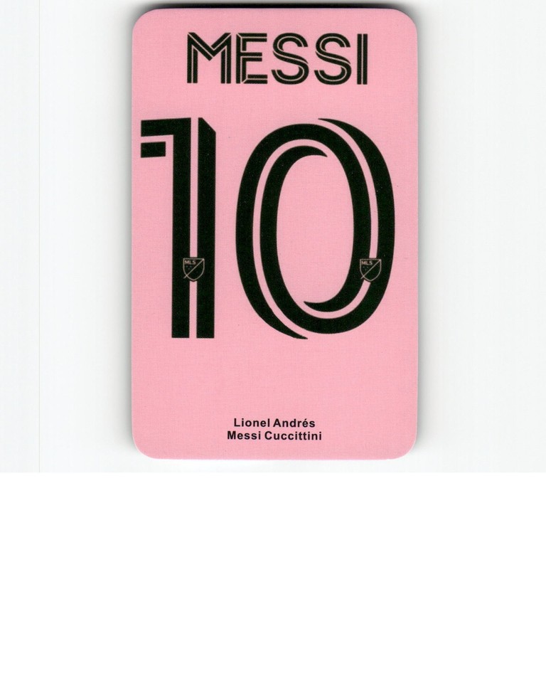 LIONEL MESSI Card Lionel Messi Soccer Card Argentina Inter Miami FIFA ...