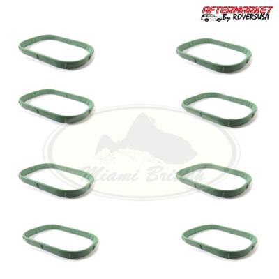 LAND ROVER ENGINE INTAKE MANIFOLD GASKET SET x8 LR4 RANGE RR SPORT ...