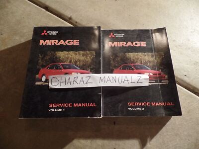 1998 Mitsubishi Mirage Service Manual Manuals OEM | eBay