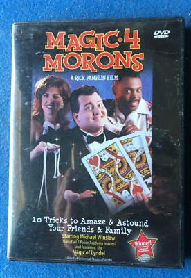 Magic Trick DVD Magic 4 Morons With Several easy to Do Effects Michael ...