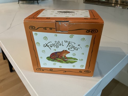 Fanciful Frogs 4" Frog , Open Toad Shoes Art Figurine By Westland, VTG ...