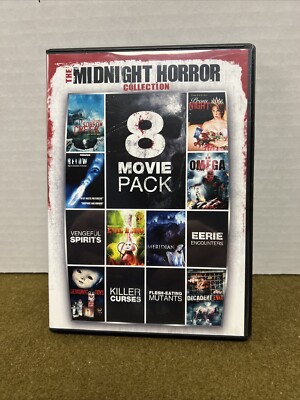 8 Movie Pack The Midnight Horror Collection (DVD 2 Disc Set) | eBay