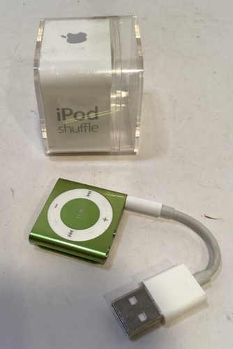 Apple iPod shuffle 4th Generation Green 2GB A1373 MC750LL/A MP3 Player ...
