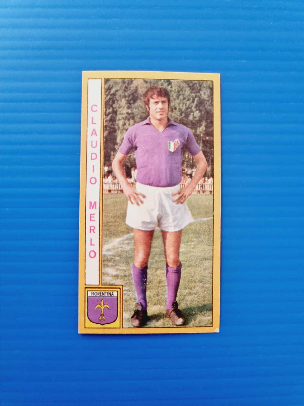 Figurine Claudio Merlo Fiorentina Footballeurs Panini 1969-1970 69-70 ...