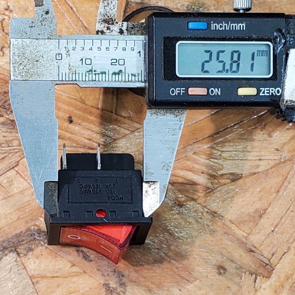 Replacement Rocker Switch 16A Fits Razorweld Razorcut CUT45 RLEIL RL2 ...