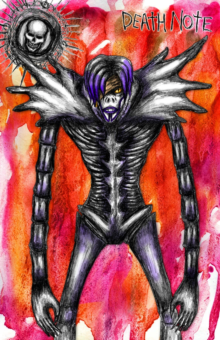 Death Note Rem Drawing