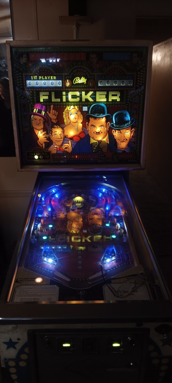 1975 Bally FLICKER Pinball Machine Classic | eBay