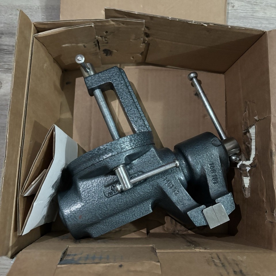 Wilton Cbv-100 4" Standard Duty Portable Vise With Swivel Base ...