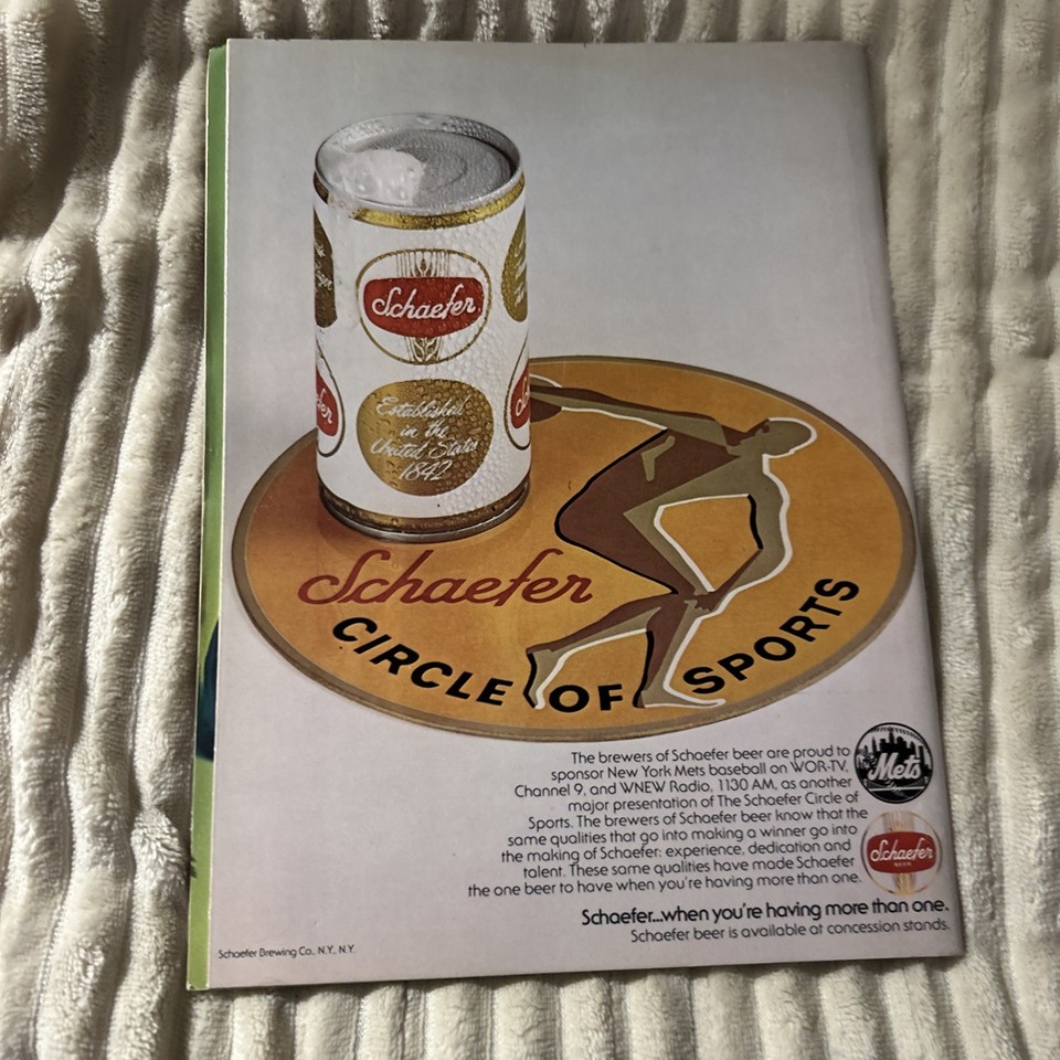 1975 NEW YORK METS Official Yearbook EX Condition Tom Seaver Cover (3 ...