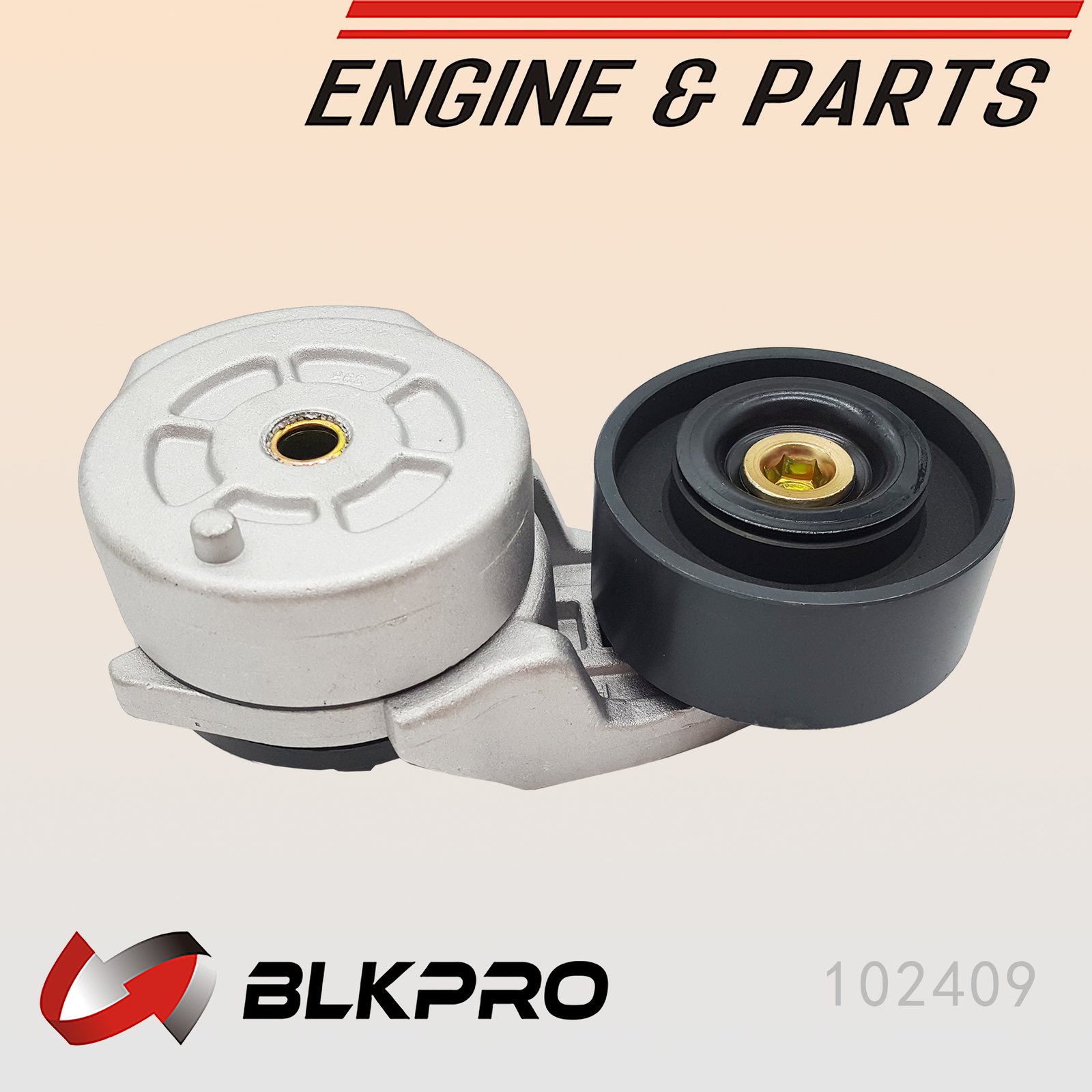 Belt Tensioner idler Pully For Dodge Ram Cummins 5.9 5.9L 4B 89-02 12V ...