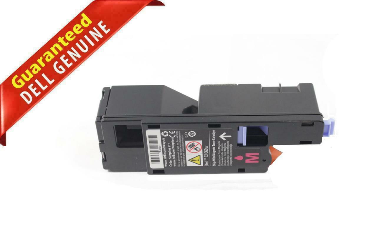 New Dell C1660 C1660w Magenta Laser Toner Cartridge 500 Pages Yield ...