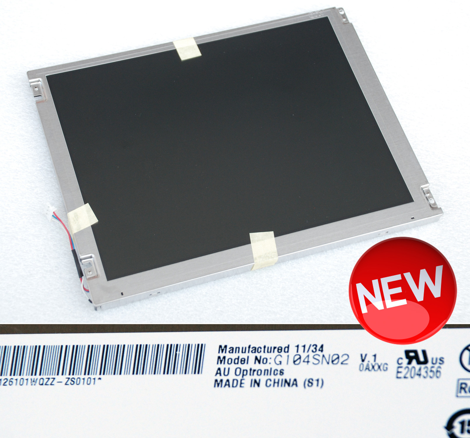 10.4" 26cm AUO AU Optronics G104SN02 V.1 LCD Panel Display Matrix ...