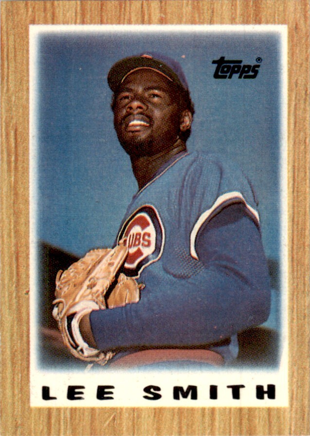 1987 Topps Major League Leaders Lee Smith Baseball Cards #3 | eBay