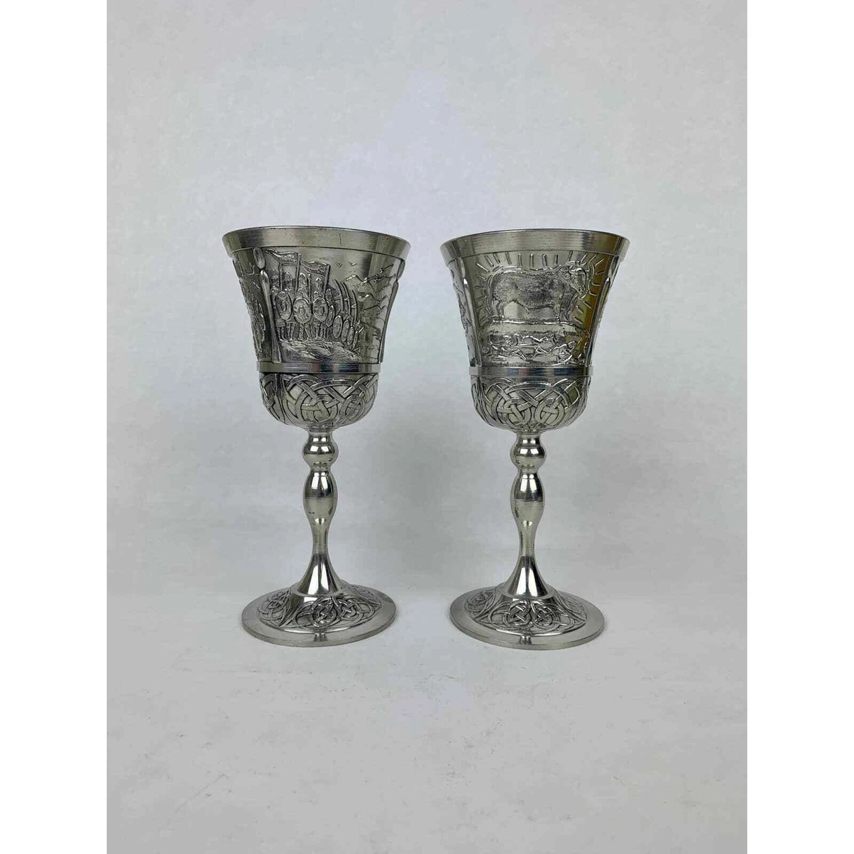 Celtic Pewter Goblet