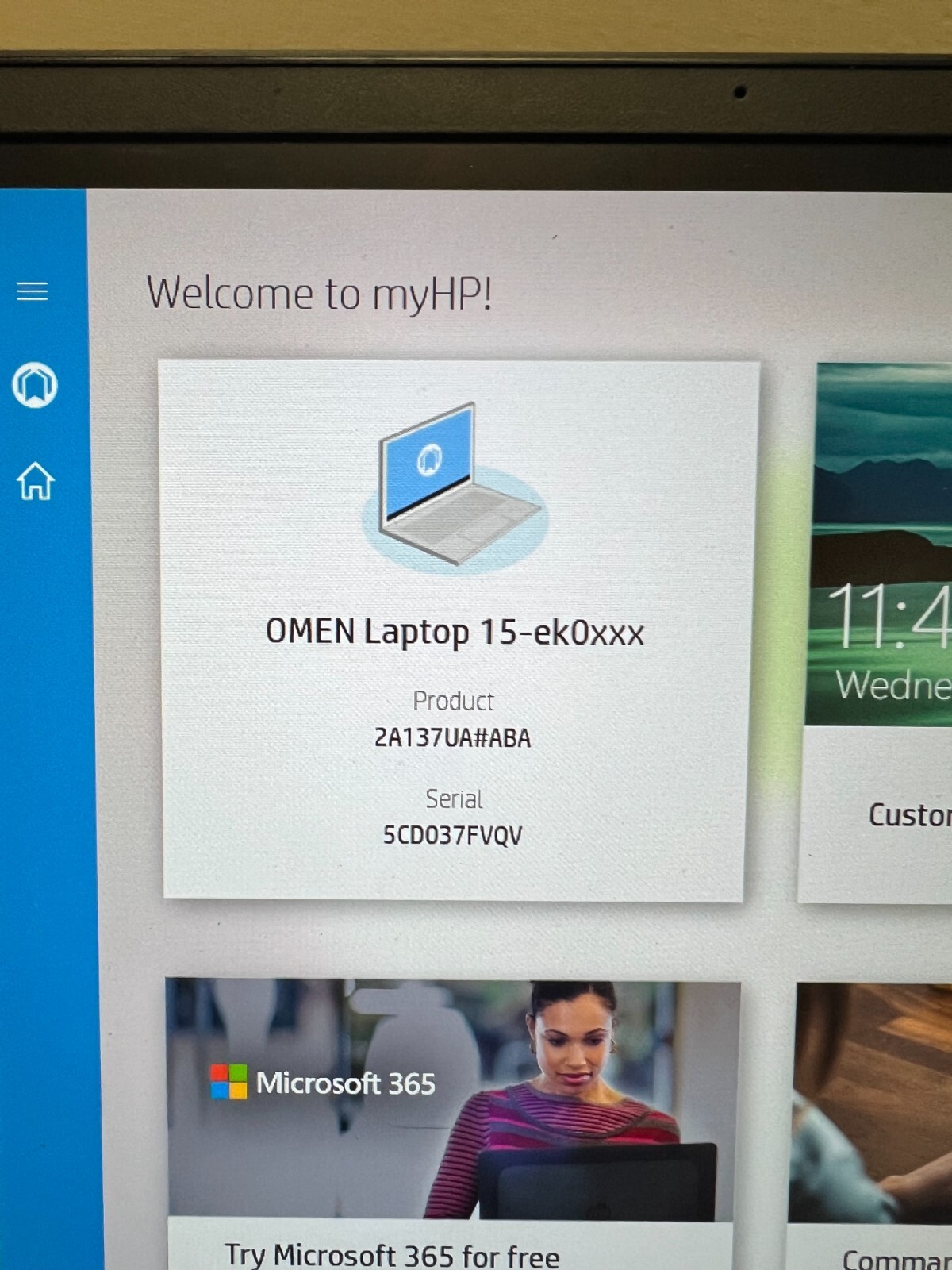 HP OMEN Laptop 15-eK0xxx 15.6" (500GB SSD, i7-1075H, 2.6 GHz, 16GB RAM ...