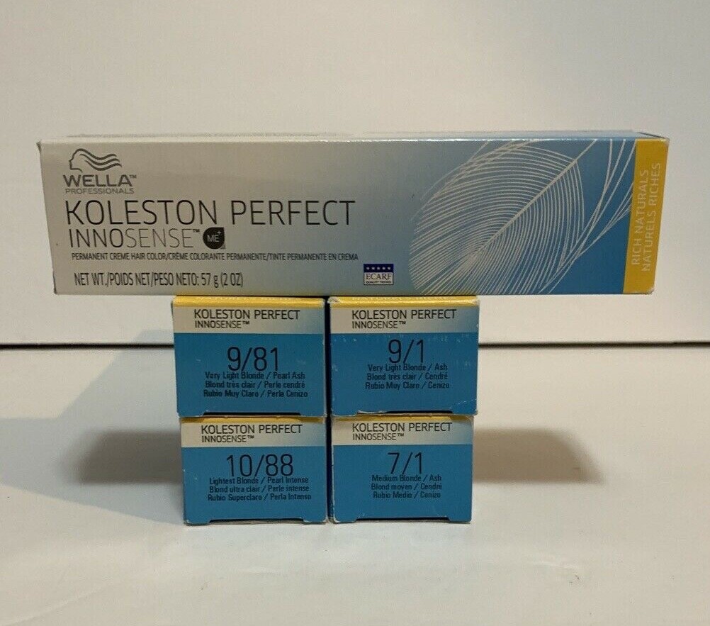 Wella Koleston Perfect Innosense PERMANENT Haircolor YOUR CHOICE (lt bl ...